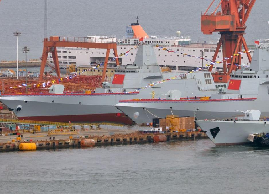 How long does it take to build a 052D, how can the shipyard build 5 052D at the same time, how ...