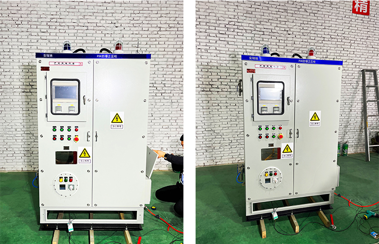 Air outlet and air inlet of Rich explosion-proof positive pressure ...