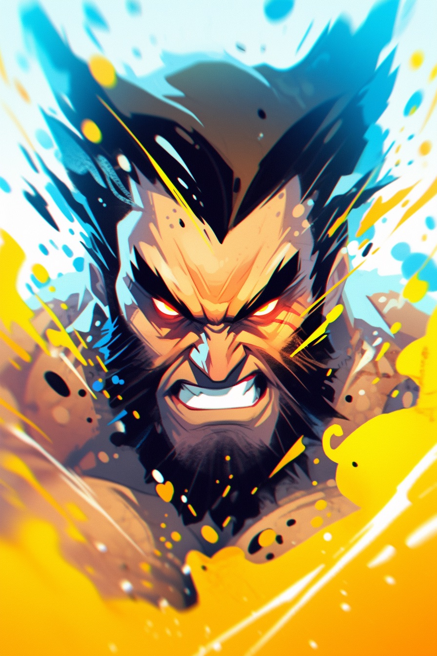 Twilight Wolf "Logan": Marvel X-Men Wolverine - iNEWS