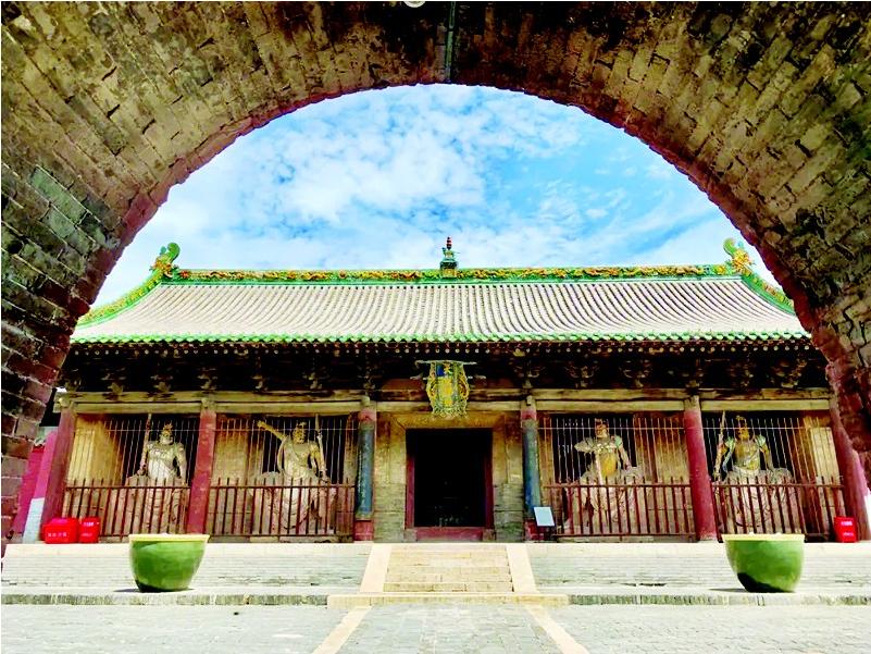 Pingyao Zhenguo Temple, the murals coherently reproduce the story of ...