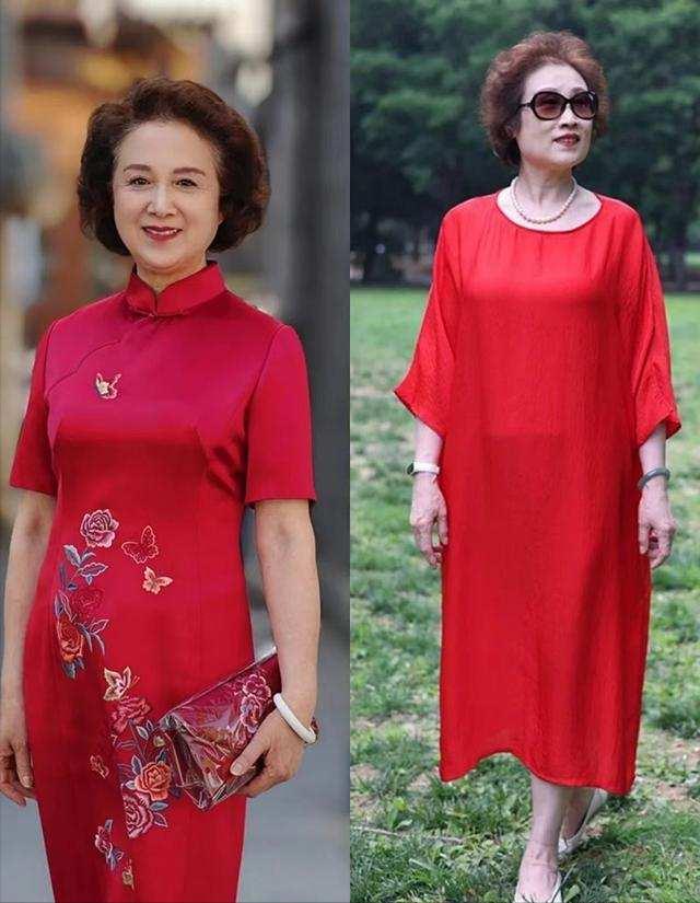 This is the proper dress for 50+ women: not ordinary but not gorgeous ...