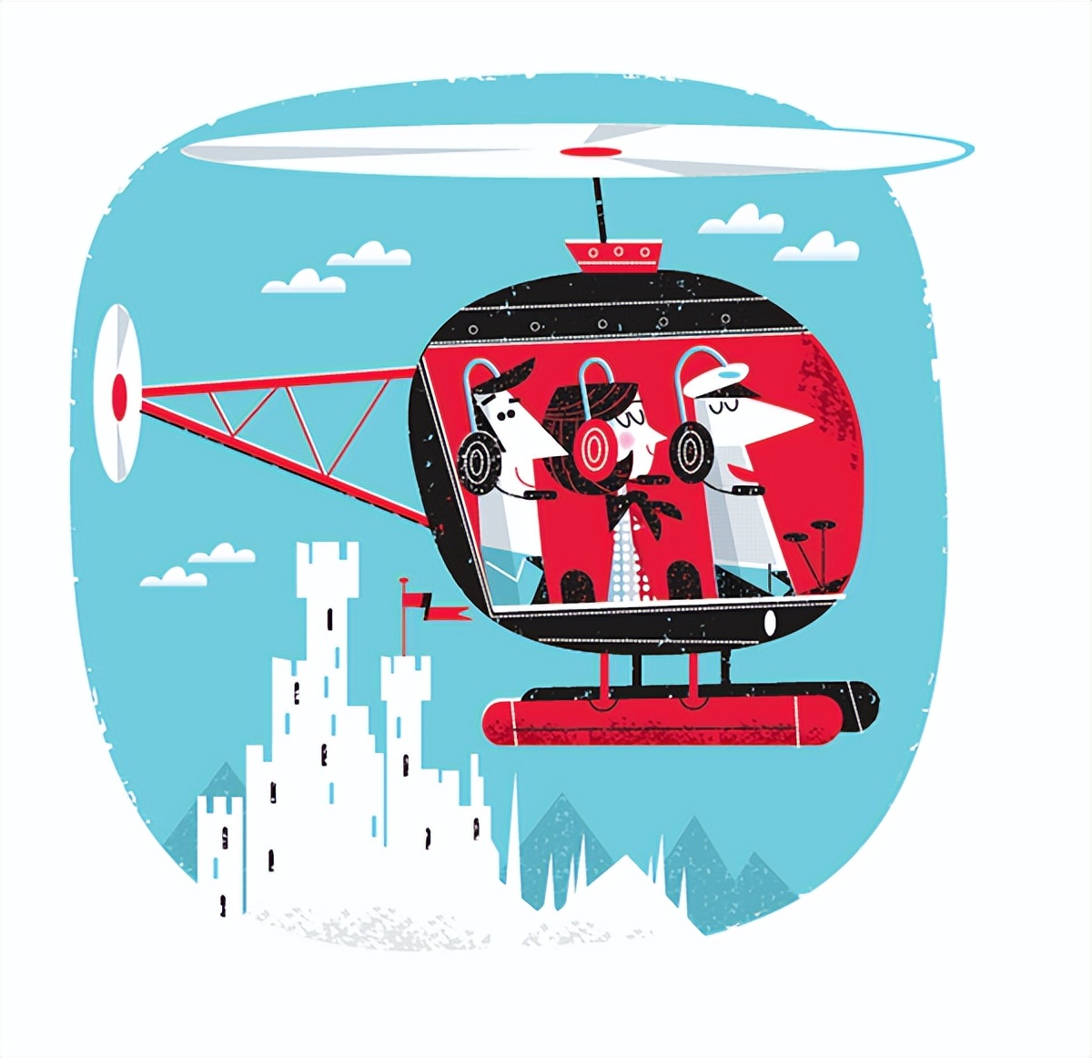 england illustrator david semple, wacky humor - iNEWS