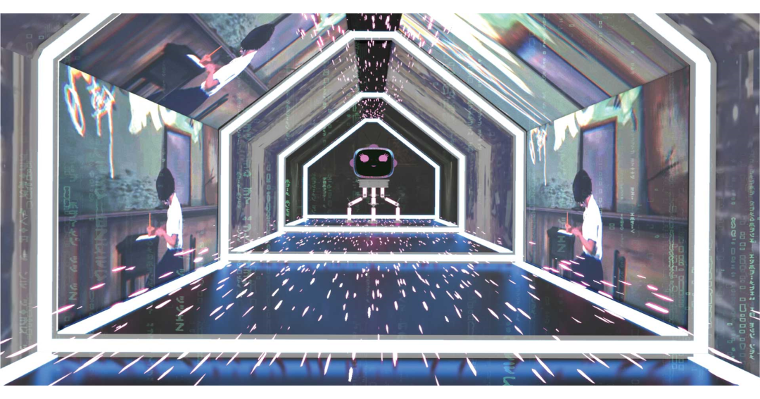 Metaverse space with self-iterative function and cyclic regeneration ...