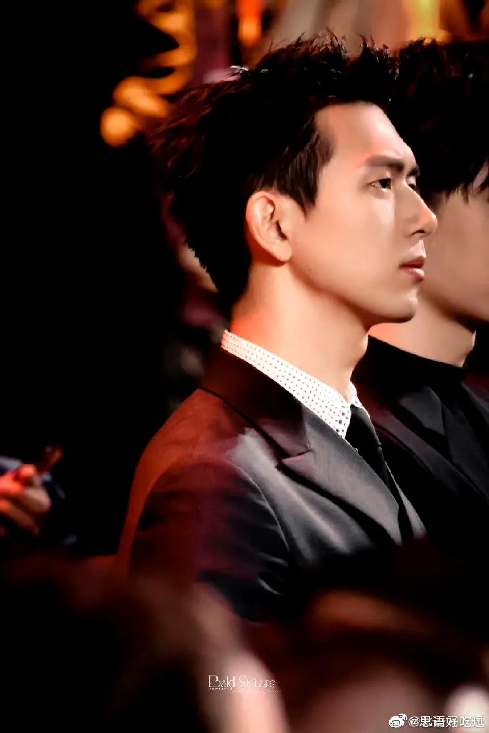 An upright handsome guy in a top-notch, elegant gentleman in a suit ...