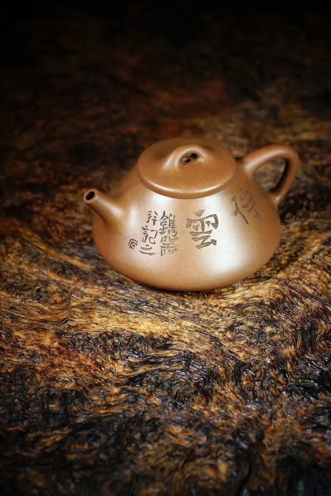 Lin Yifan's imitation of the classic Ziye stone scoop oil embellishes ...