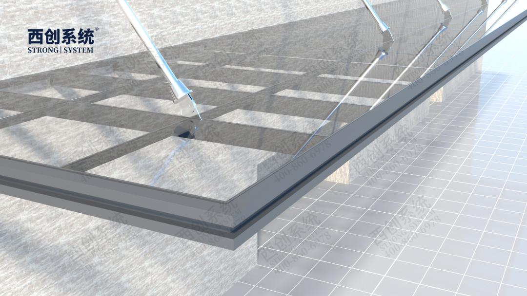 Rectangular refined steel optimizes hotel glass canopy project effect ...