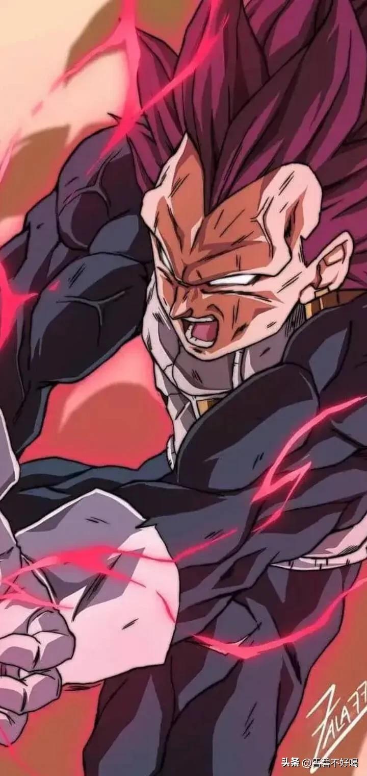 Vegeta's 4 God of Destruction forms, beyond white hair and green hair ...