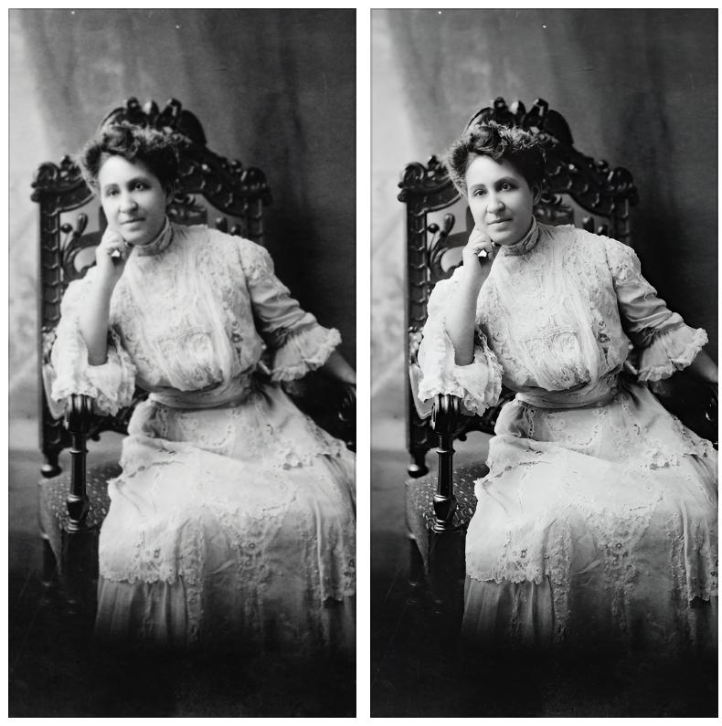 Renovate and color old photos with one click! The repair effect is ...