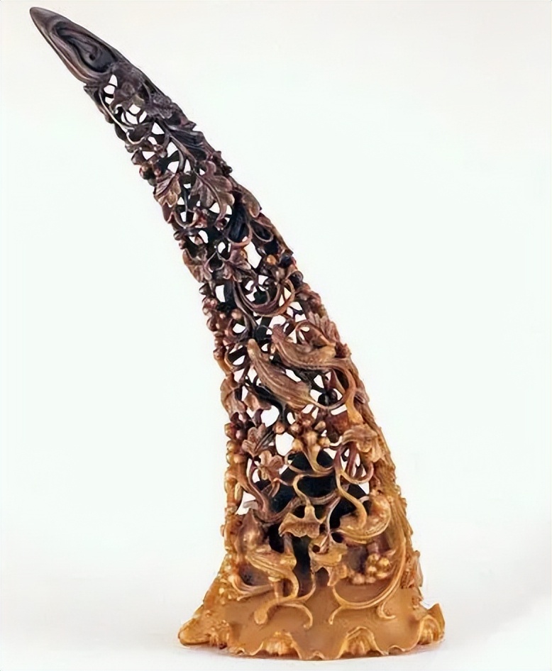 The mysterious ancient rhino horn carving process revealed! How to make ...