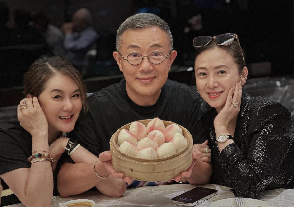 The 54-year-old Hong Kong sister celebrated her ex-boyfriend's birthday ...
