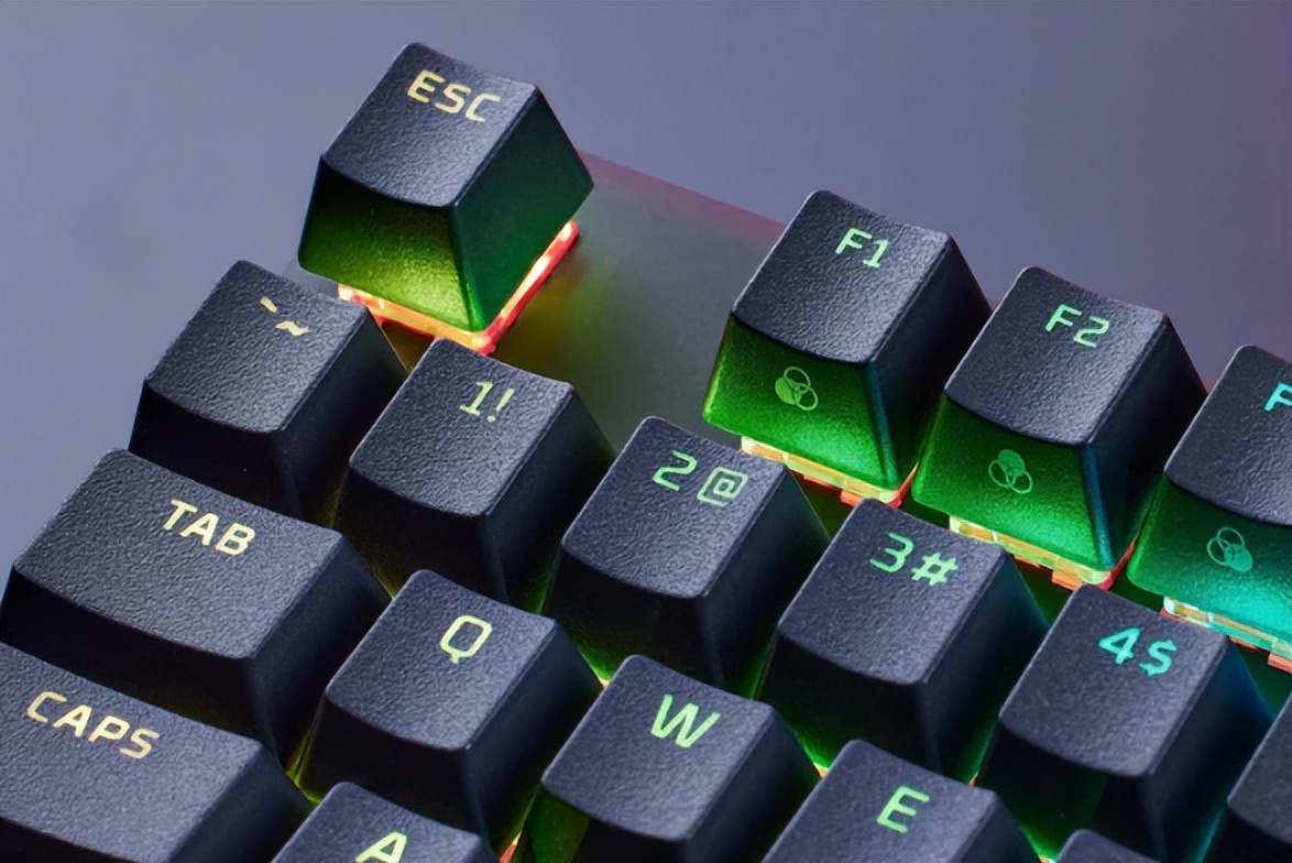 Excellent hand feel, no fear of oiling, HyperX origin PBT game ...