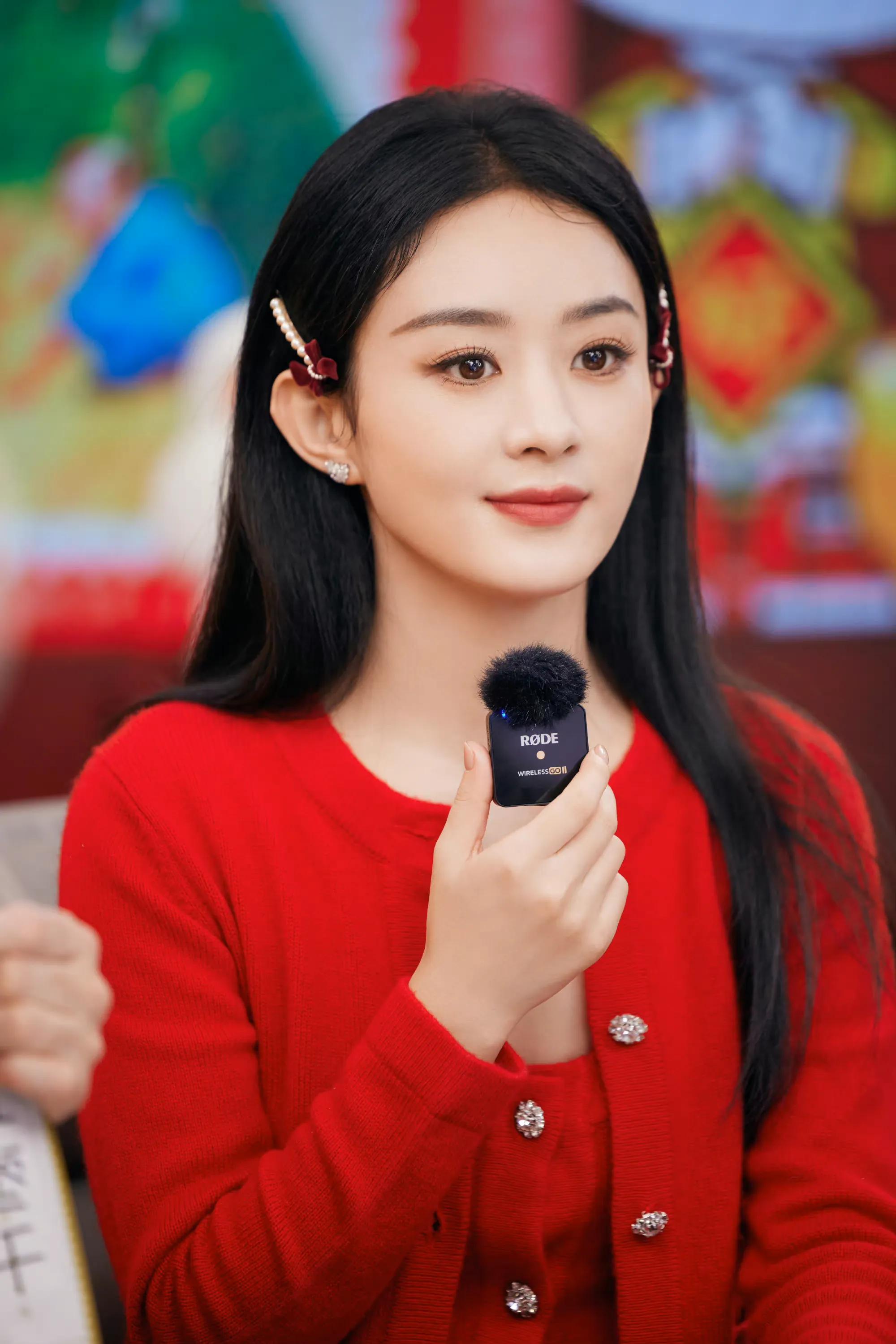 Actress Zhao Liying's charming look: Ying Bao is beautiful and cute ...
