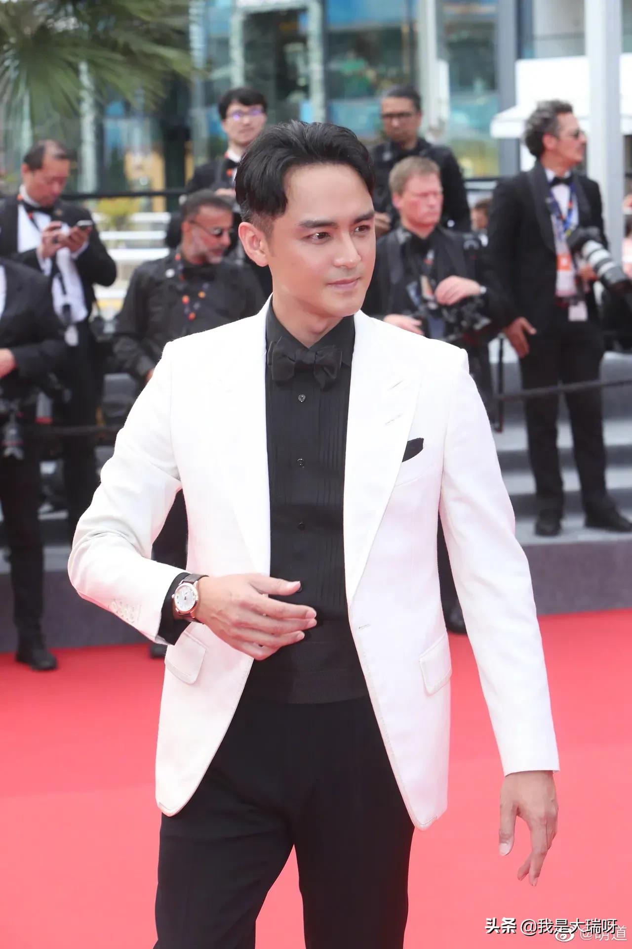Actor Ming Dao posted photos of the closing ceremony of the Cannes Film ...