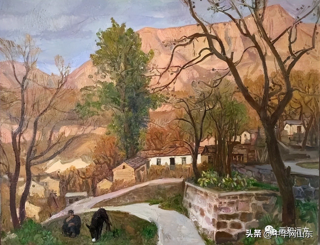 Colorful, walk into the "studio" of the famous painter Wang Kun - iMedia