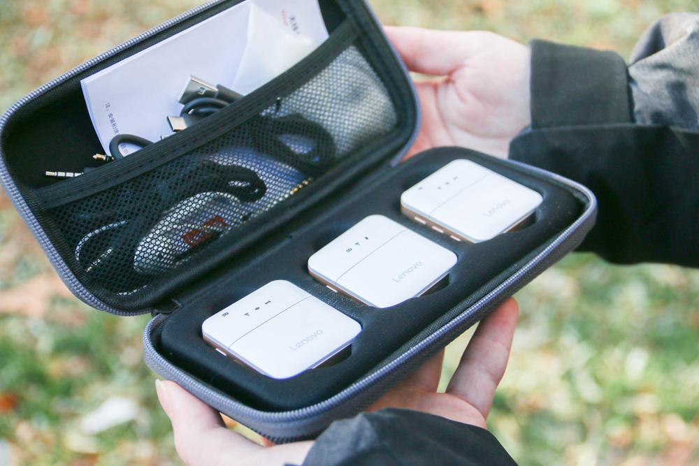 Lenovo MC550 wireless lavalier microphone: 80-meter transmission is ...