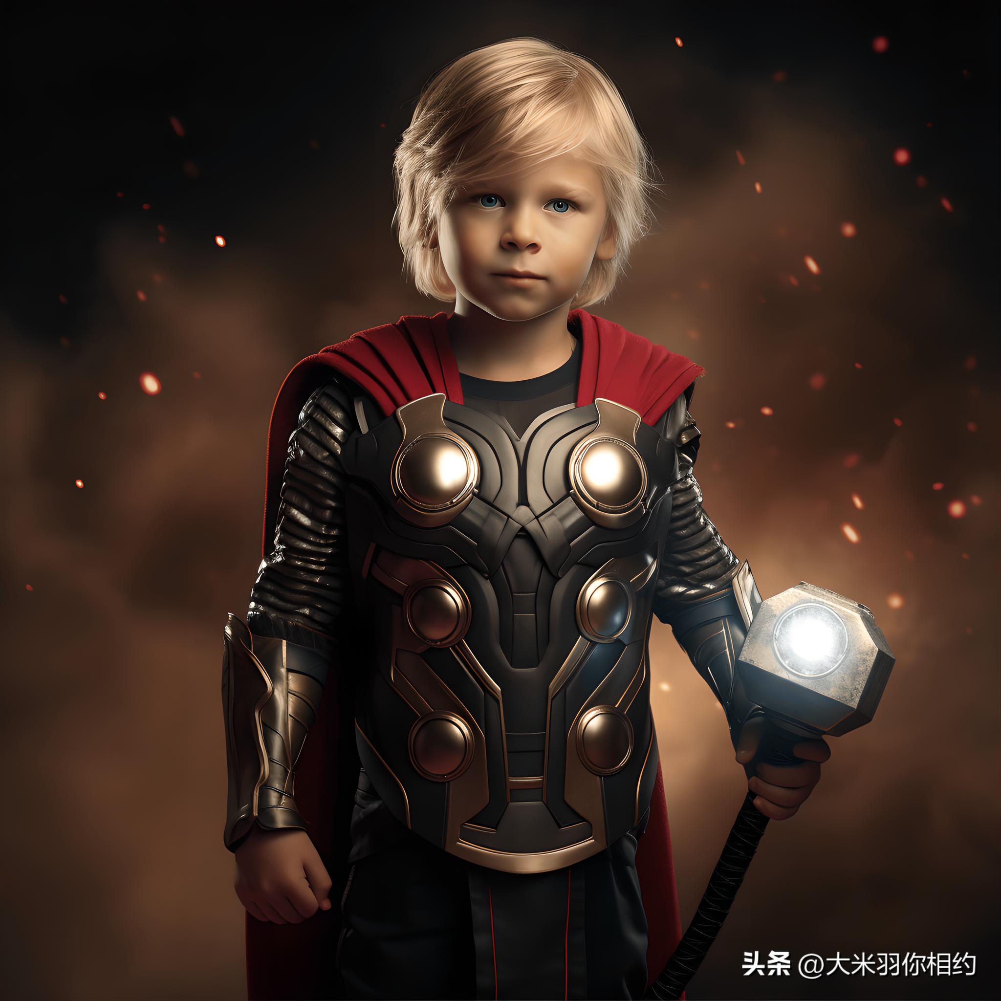 AI painting practice, let your child become a Marvel hero - iMedia