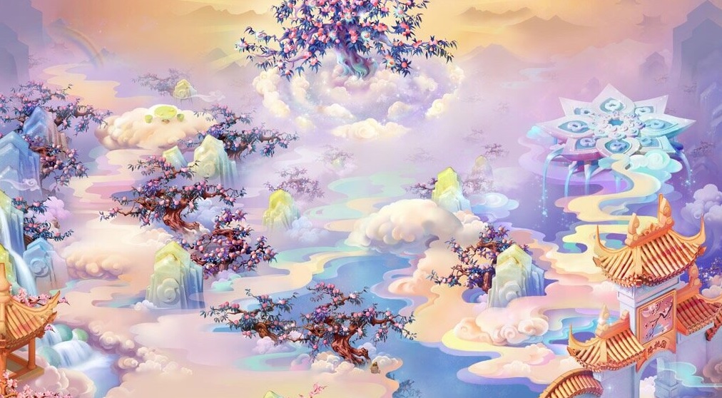 Taoist mythology: "There are nine heavens in the sky, and nine springs ...