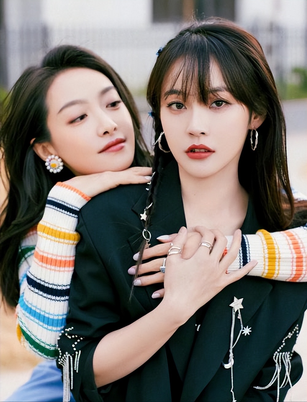 35-year-old Song Qian received a flower cake, and her friendship with ...
