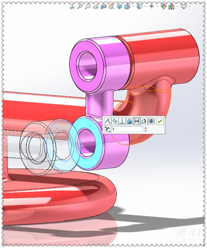 Treadmill fitness machine made with SolidWorks - iNEWS