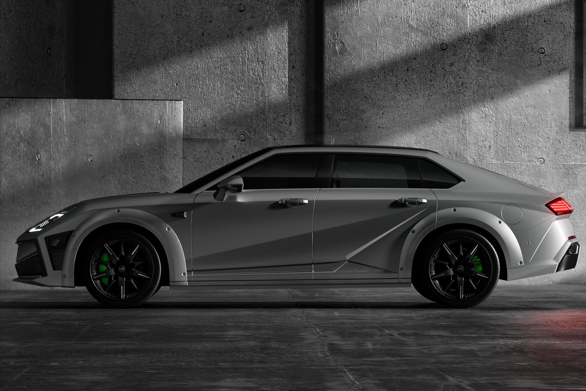 Great Wall high-end sedan real car exposure, 3.7 seconds to break 100 ...