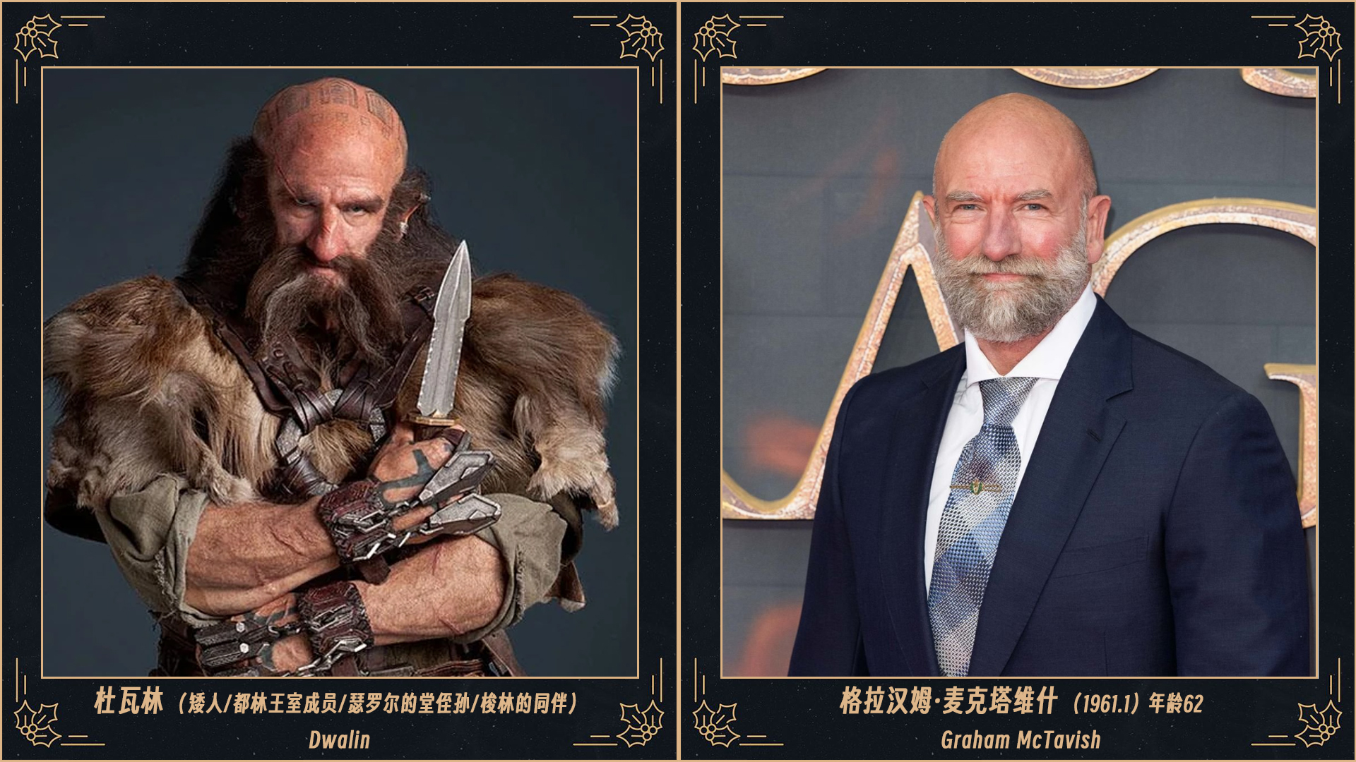 The Hobbit II Actors Comparison Between The Past And The Past In 2023 ...