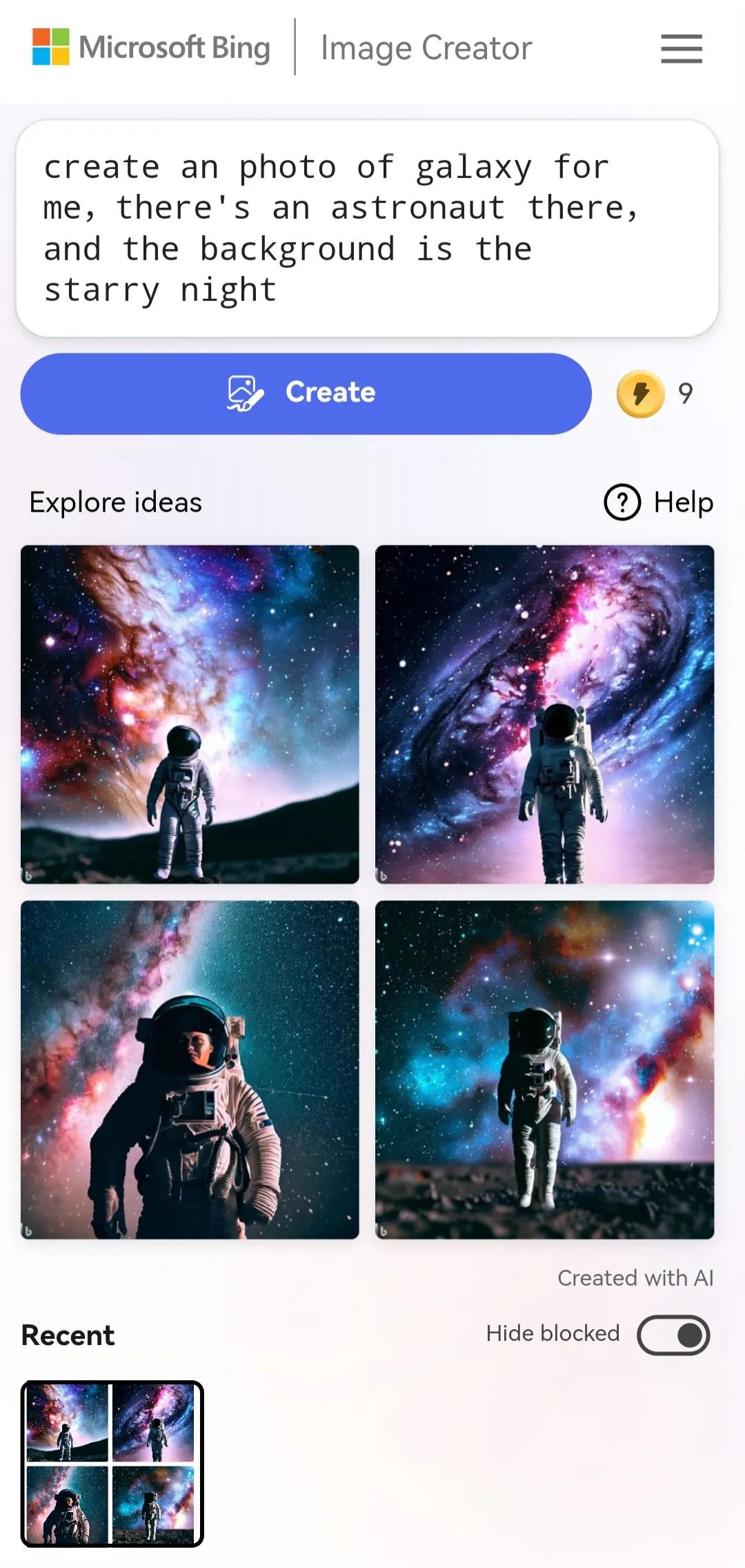 Microsoft's new bing supports the function of generating pictures from ...