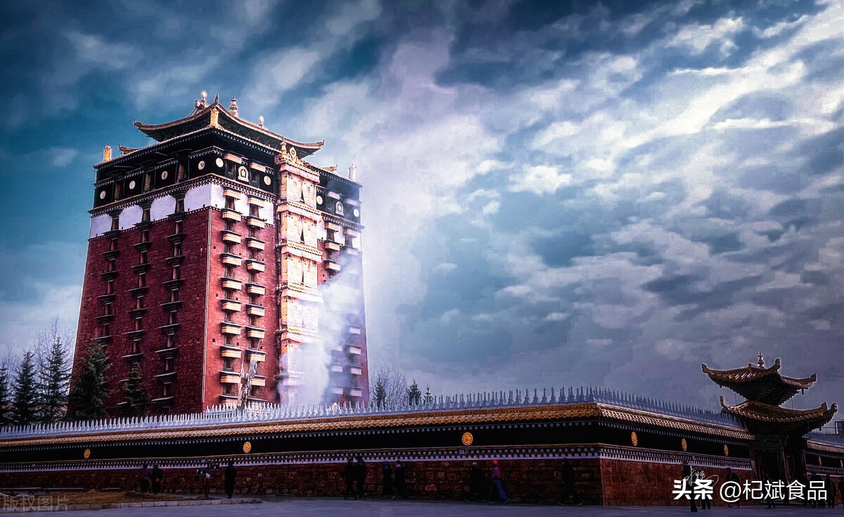 Tour Gansu-Gannan Hezuo City Milarepa Buddhist Pavilion - iMedia