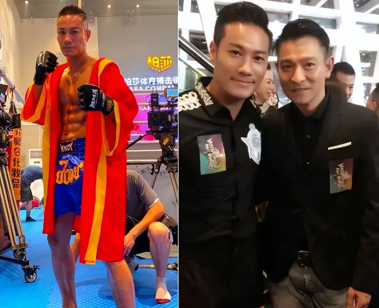 Hong Kong star Huang Junfeng was attacked at Brother B's Wu Zhixiong restaurant and was slashed ...