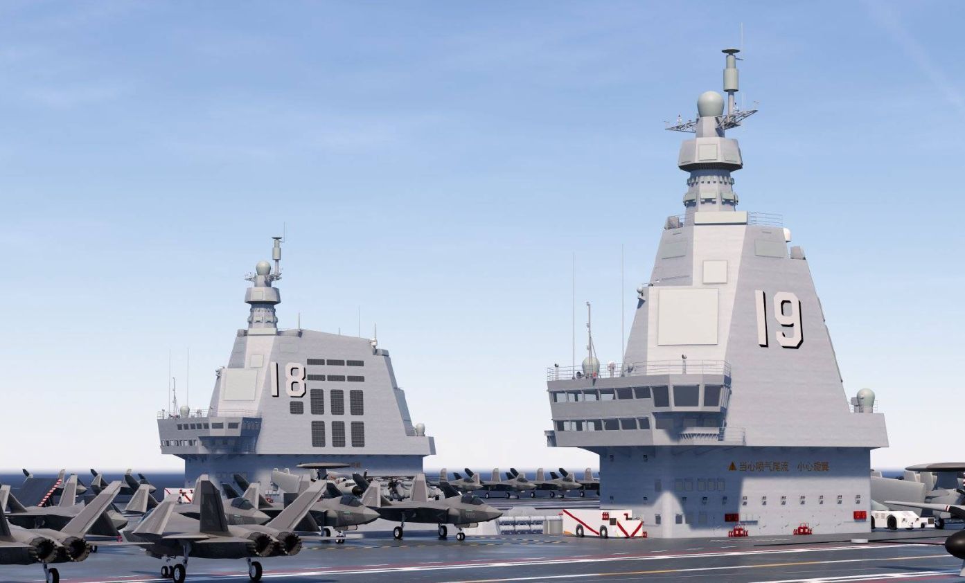 China's Type 004 aircraft carrier improved screen exposure, added ...