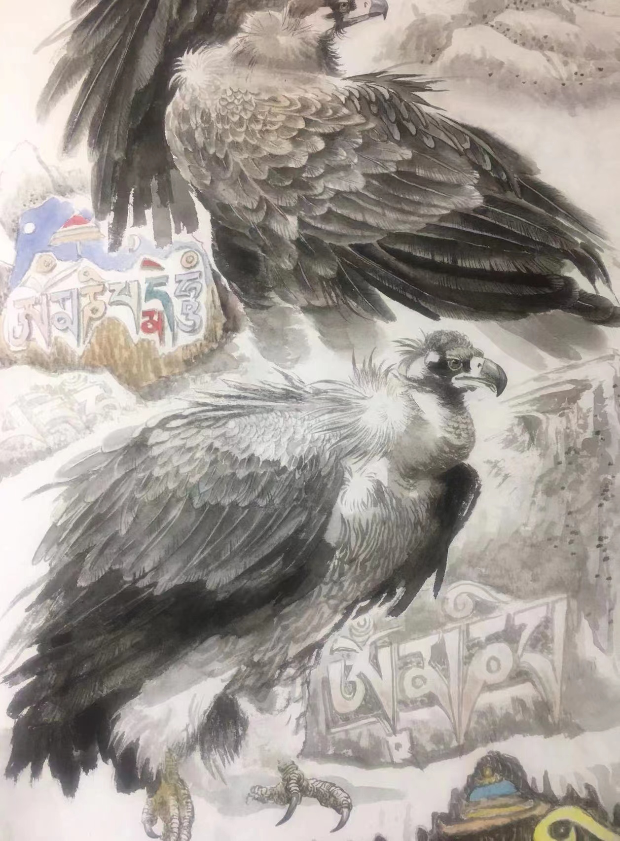 [Picture of Aoxue]——Appreciation of Liu Jinjie's fine brushwork paintings Author: Liu Jinjie ...