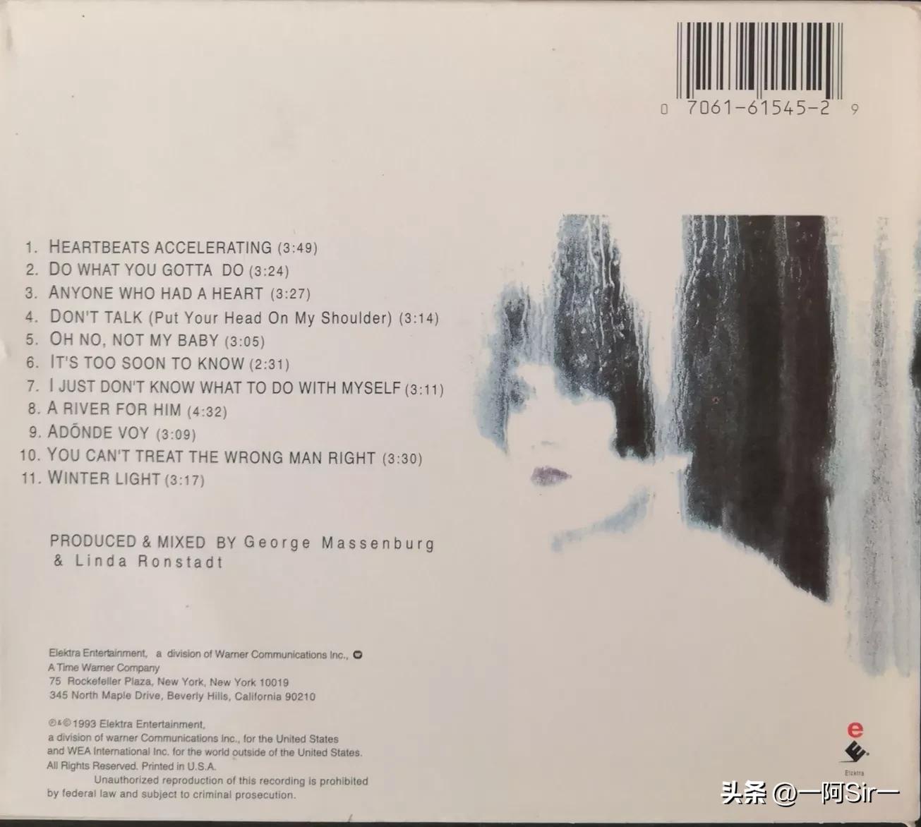 0044 "WINTER LIGHT.LINDA RONSTADT" of one music CD per day - iNEWS