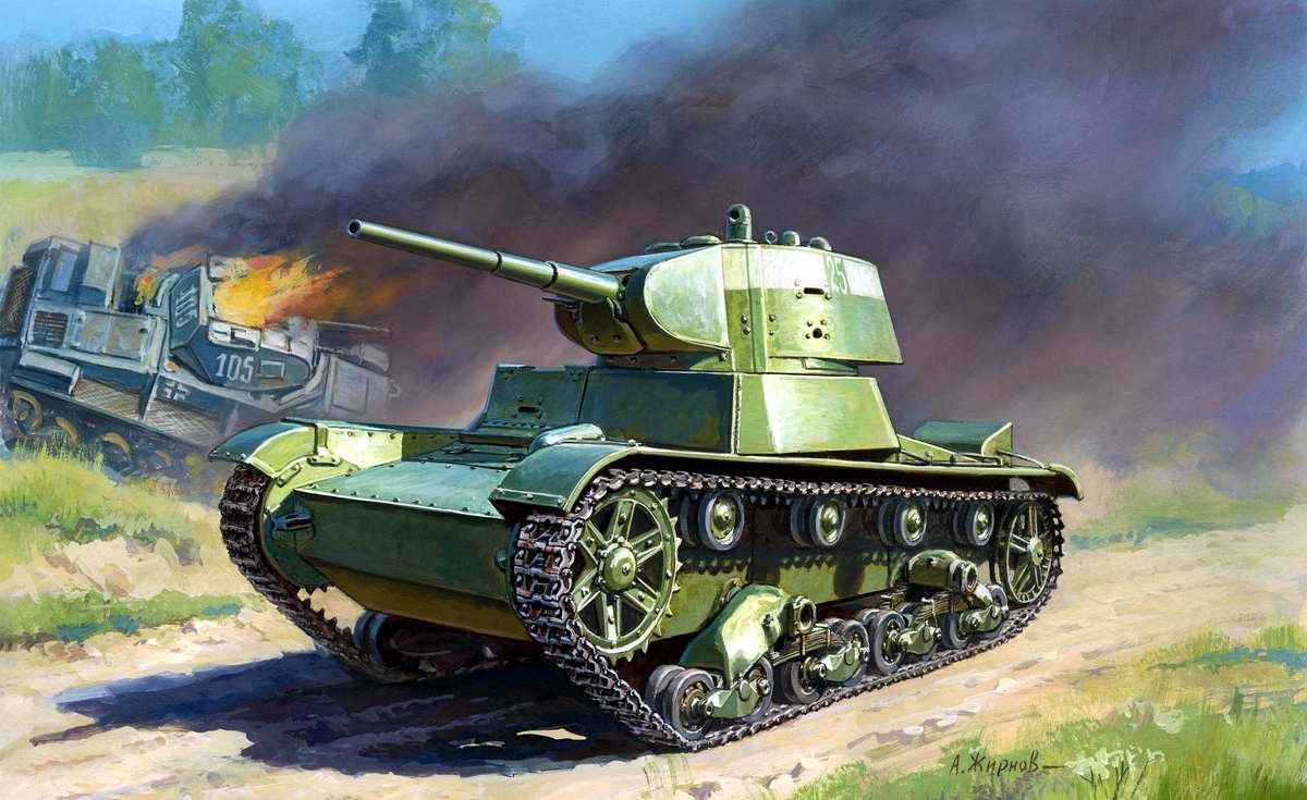 Red multi-turret gods, thin-skinned Soviet T-28 tank - iNEWS