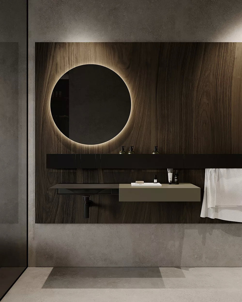 High-end color residential design, this decoration is too elegant ...