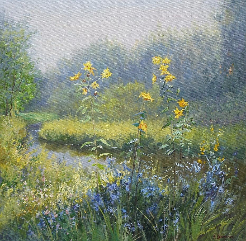 Landscapes and still lifes by contemporary Russian artist Alexander Prokopenko - iNEWS