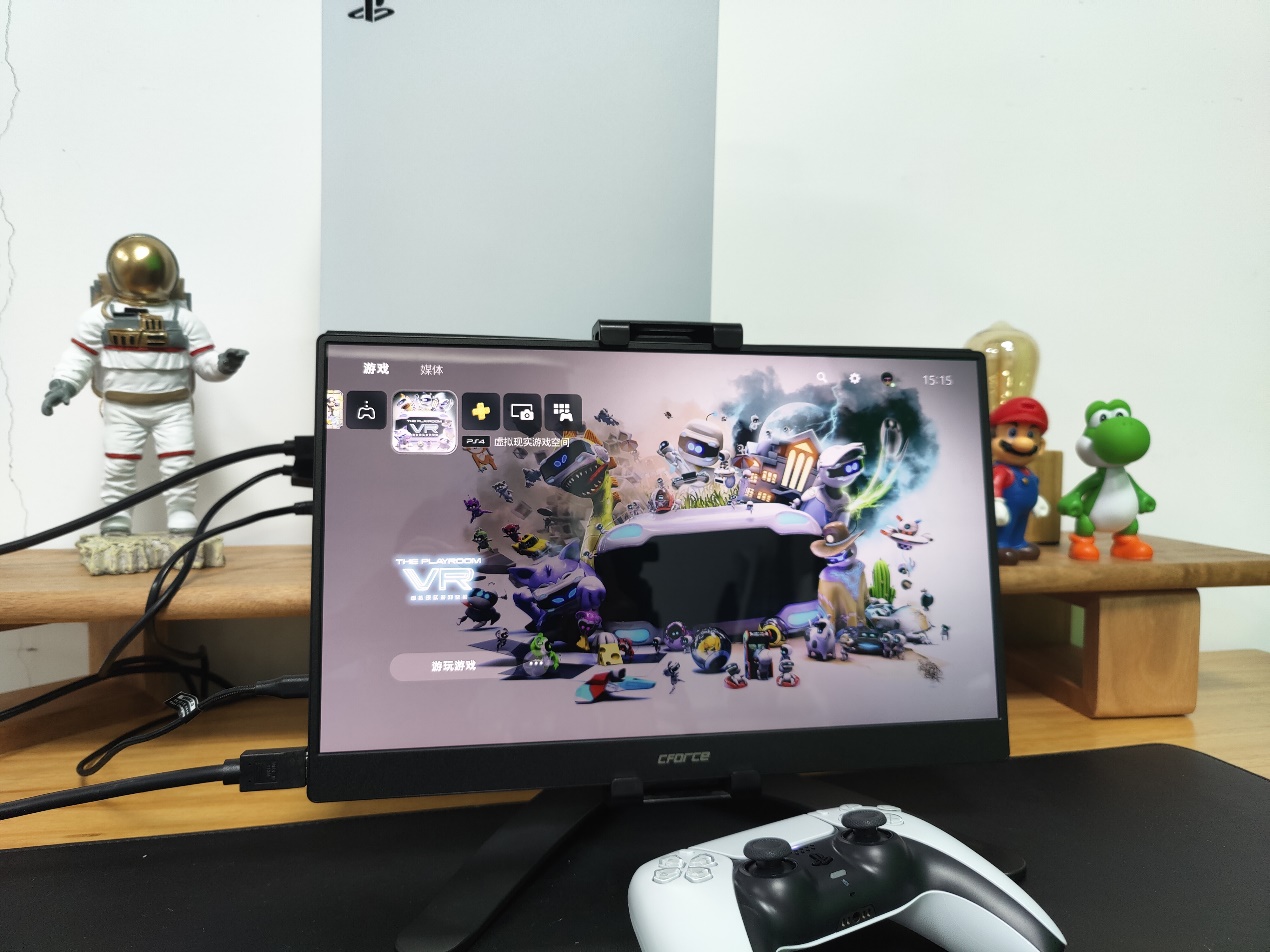 How to play PS5 without CFORCE's OLED display with very good display ...