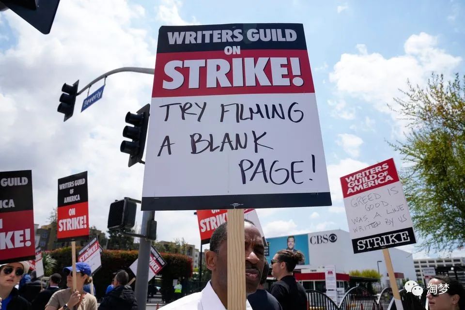 When screenwriters went on strike, even the strike slogans were memes ...