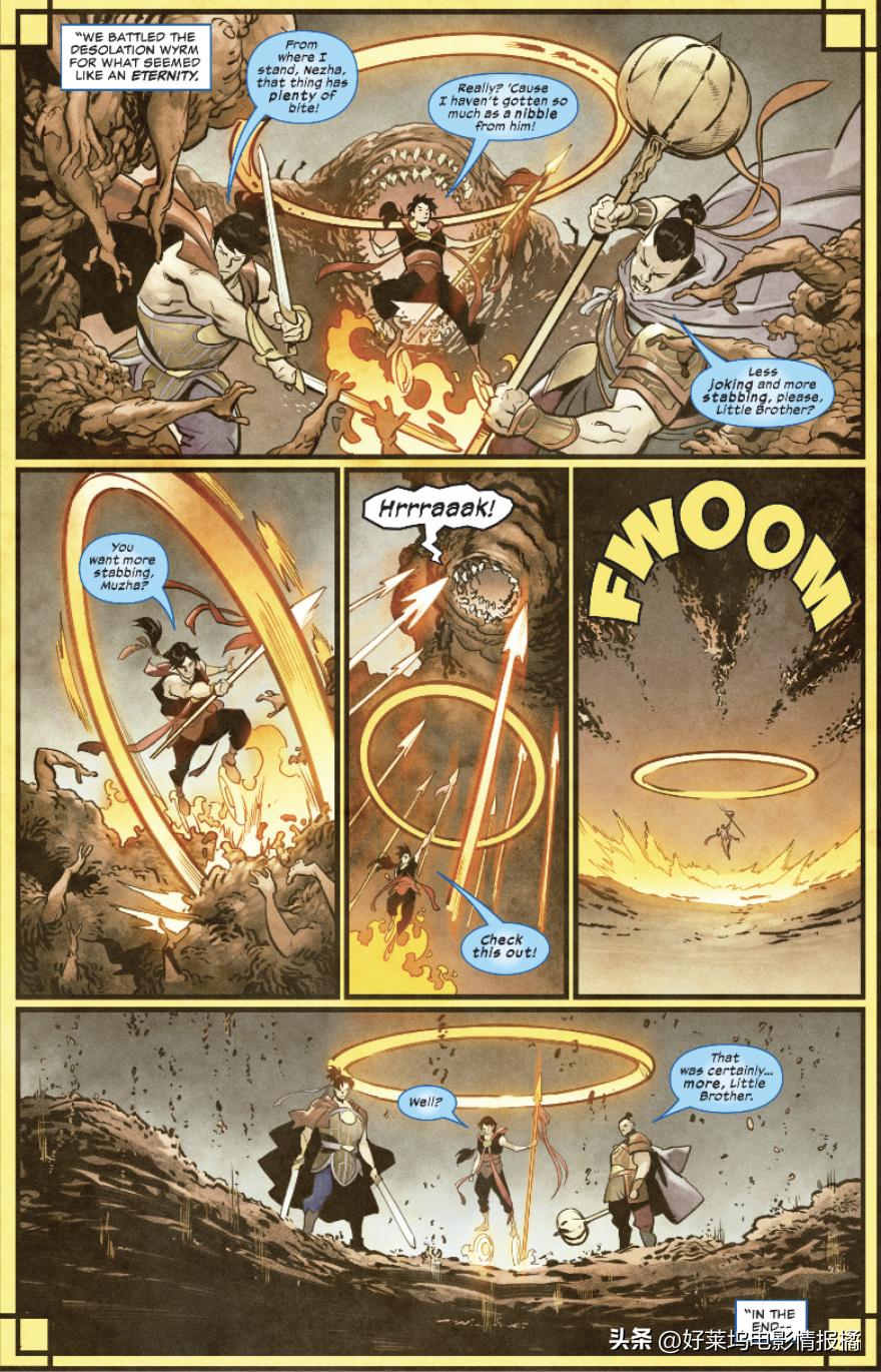 I didn't expect that the "Ten Rings" set by Marvel's original book are ...