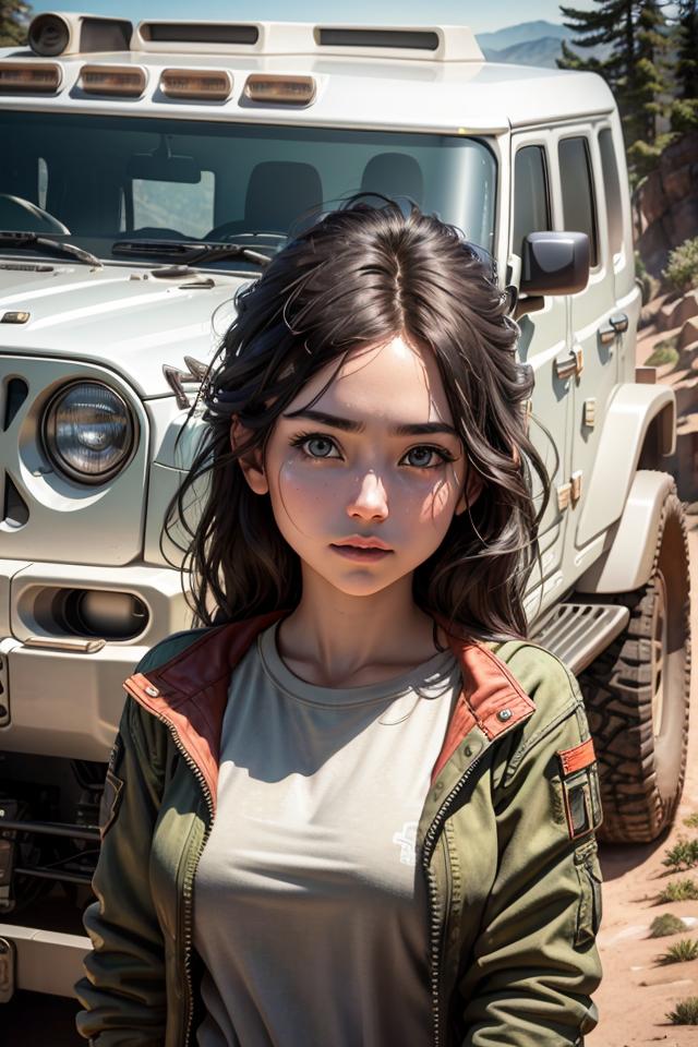 One AI girl every day, using the ComfyUI multi-submerged map layout ...