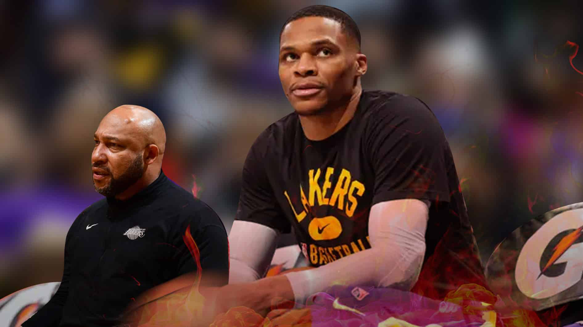 Don't be naive, Westbrook can't make up for the Lakers. After 5 minutes ...