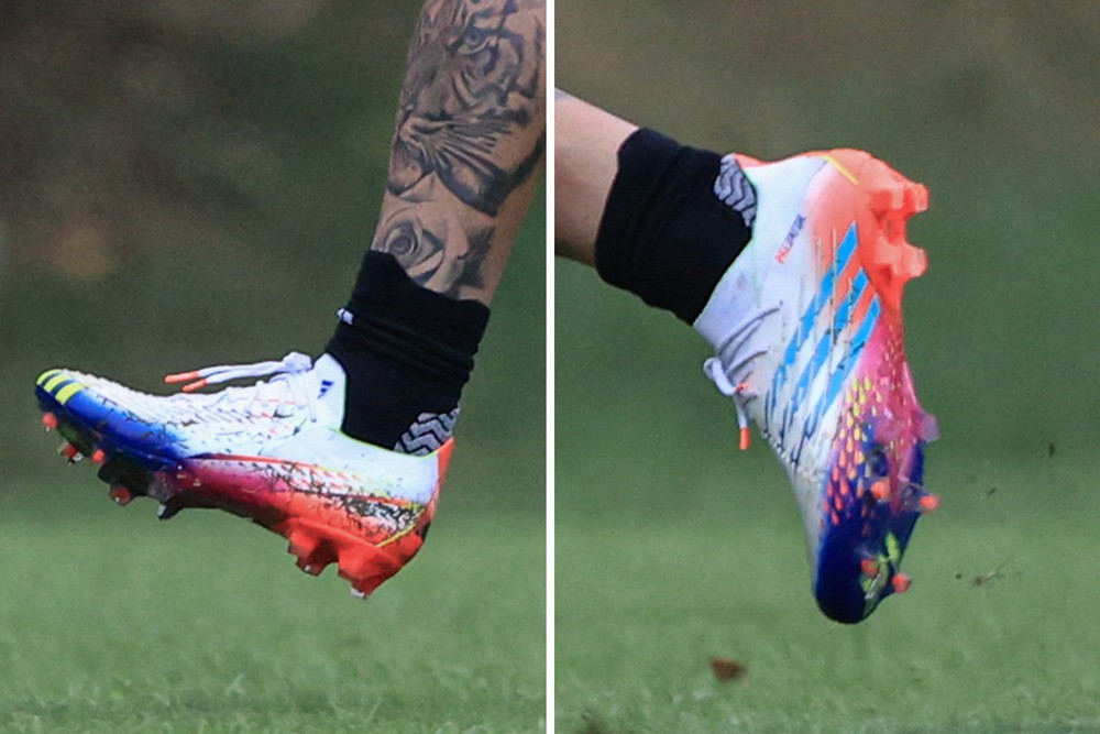 Atlético Mineiro players train with new colourway Predator football ...