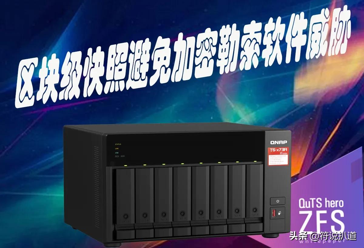 Anti-ransomware attack - QNAP TS-873A NAS provides secure storage ...