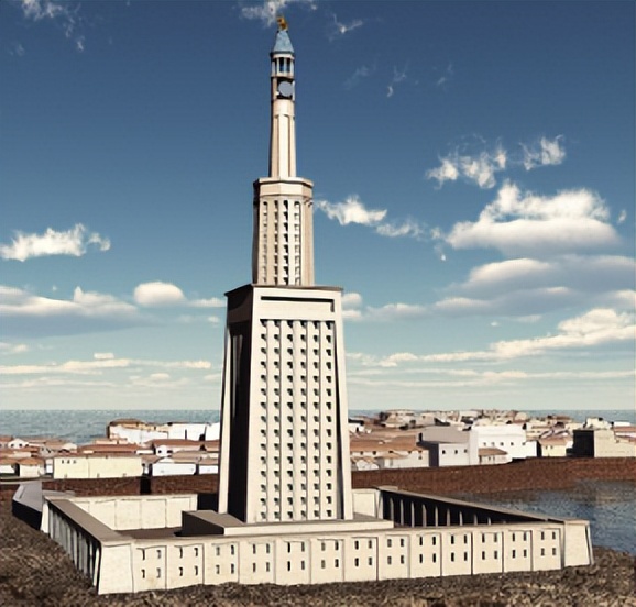 Alexandria Lighthouse architectural symbol, lighthouse manufacturing ...