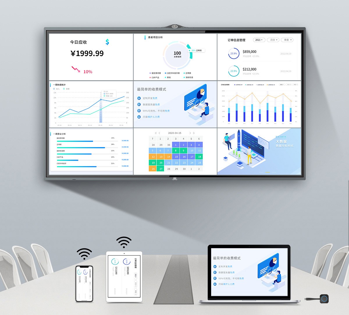 Smart conference tablet: flexible collaboration, smart and convenient ...