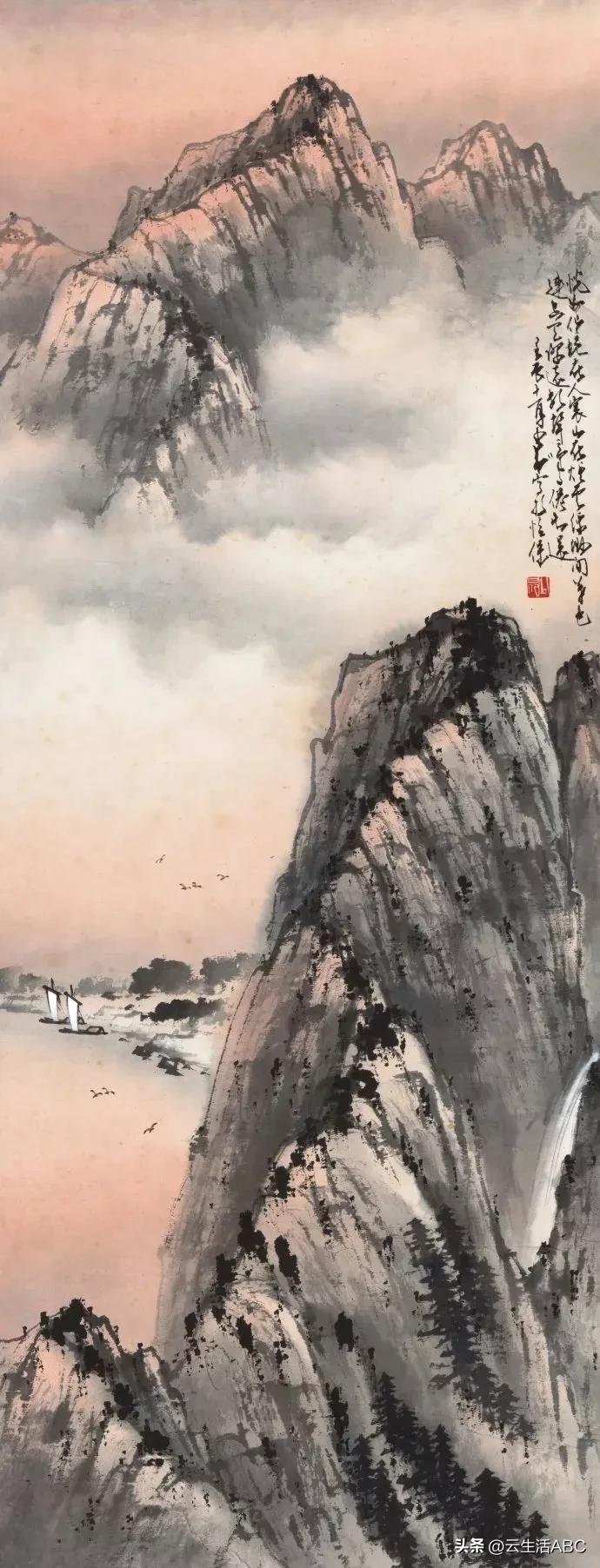 Zhao Shao'ang's paintings of flowers and birds are full of vitality and ...