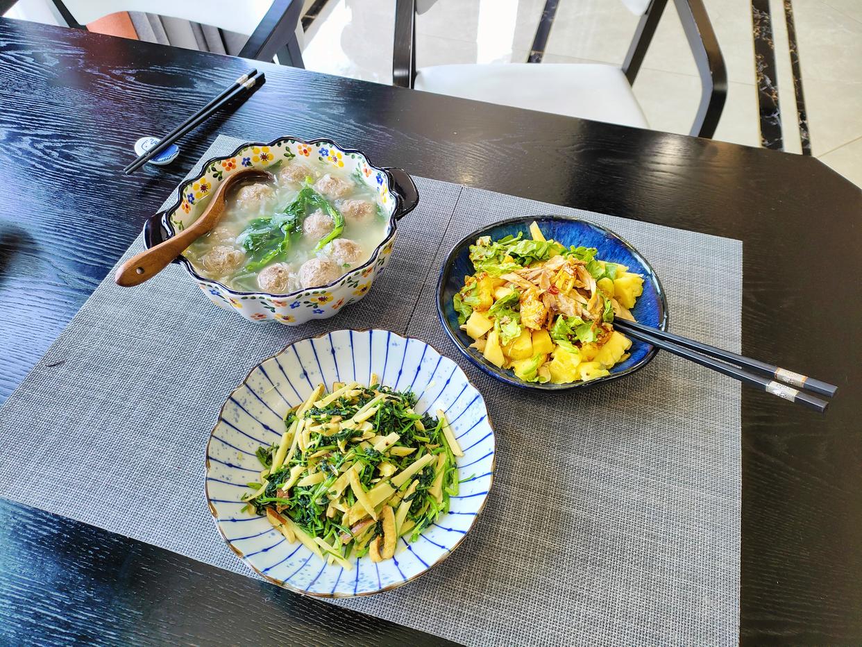 3 dishes for lunch, light and delicious, less expensive, simple and ...