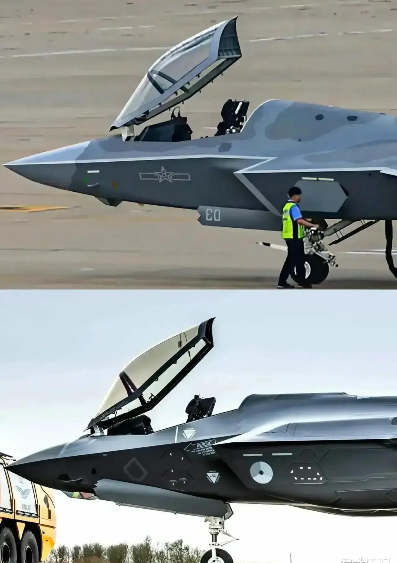 The birth of an air combat overlord? China's J-35 and F35 compete to determine the winner! - iMedia