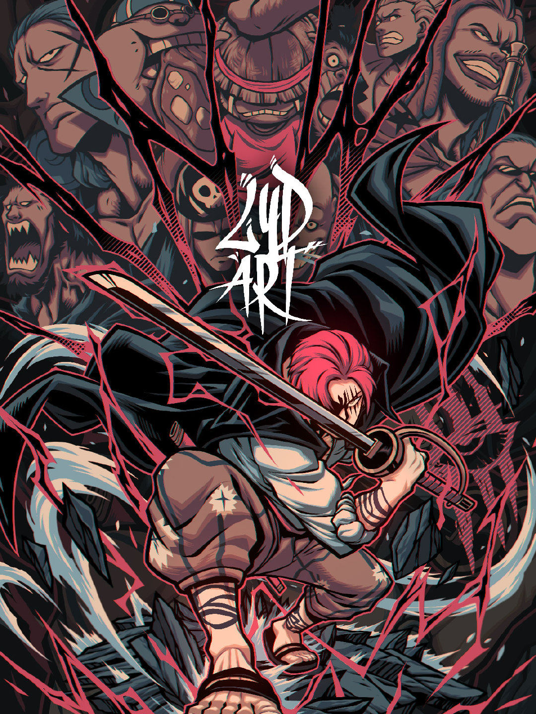 Detailed explanation of the Red-haired Pirates, the last old four ...