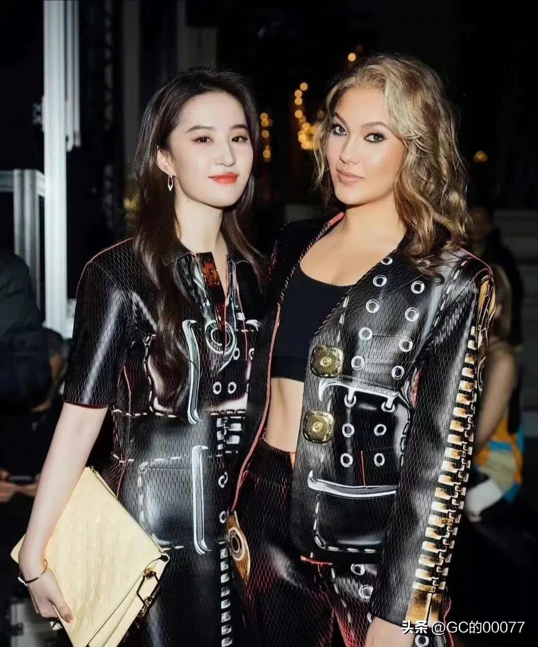 Star picture Gu Ailing and Liu Yifei - iMedia