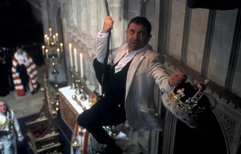 Rowan Atkinson's ingenious acting skills and the funny plot of "Agent ...