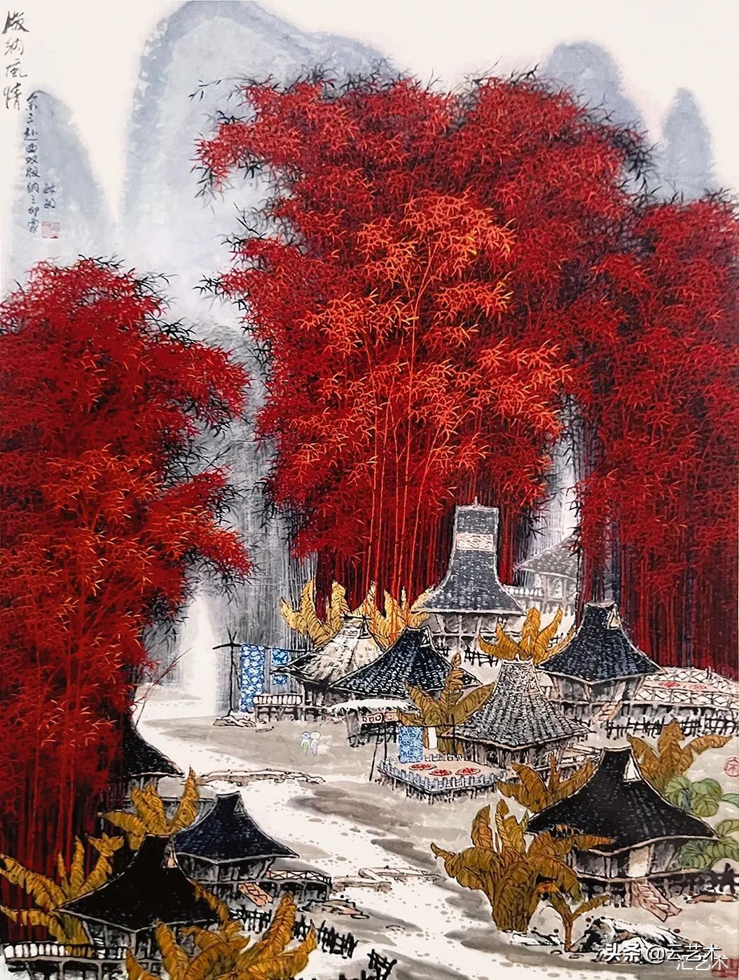 Colorful Landscapes--Song Yumin's Works (1) - iNEWS